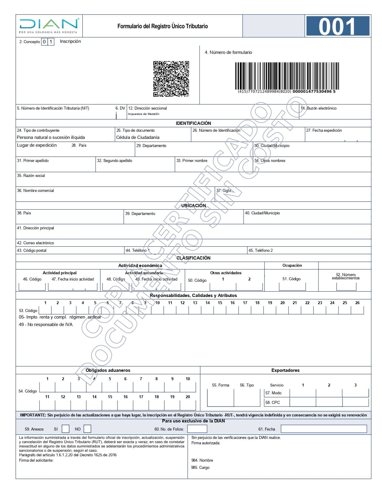 Vigencia Del RUT Es Indefinida Francisco Fajardo Abogados